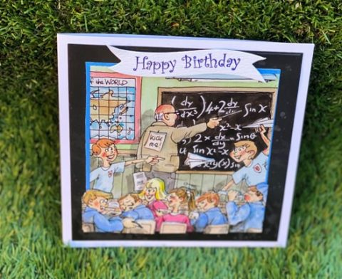 3D Handcrafted “Male Teacher” themed card | Ewe-nique handcrafted cards